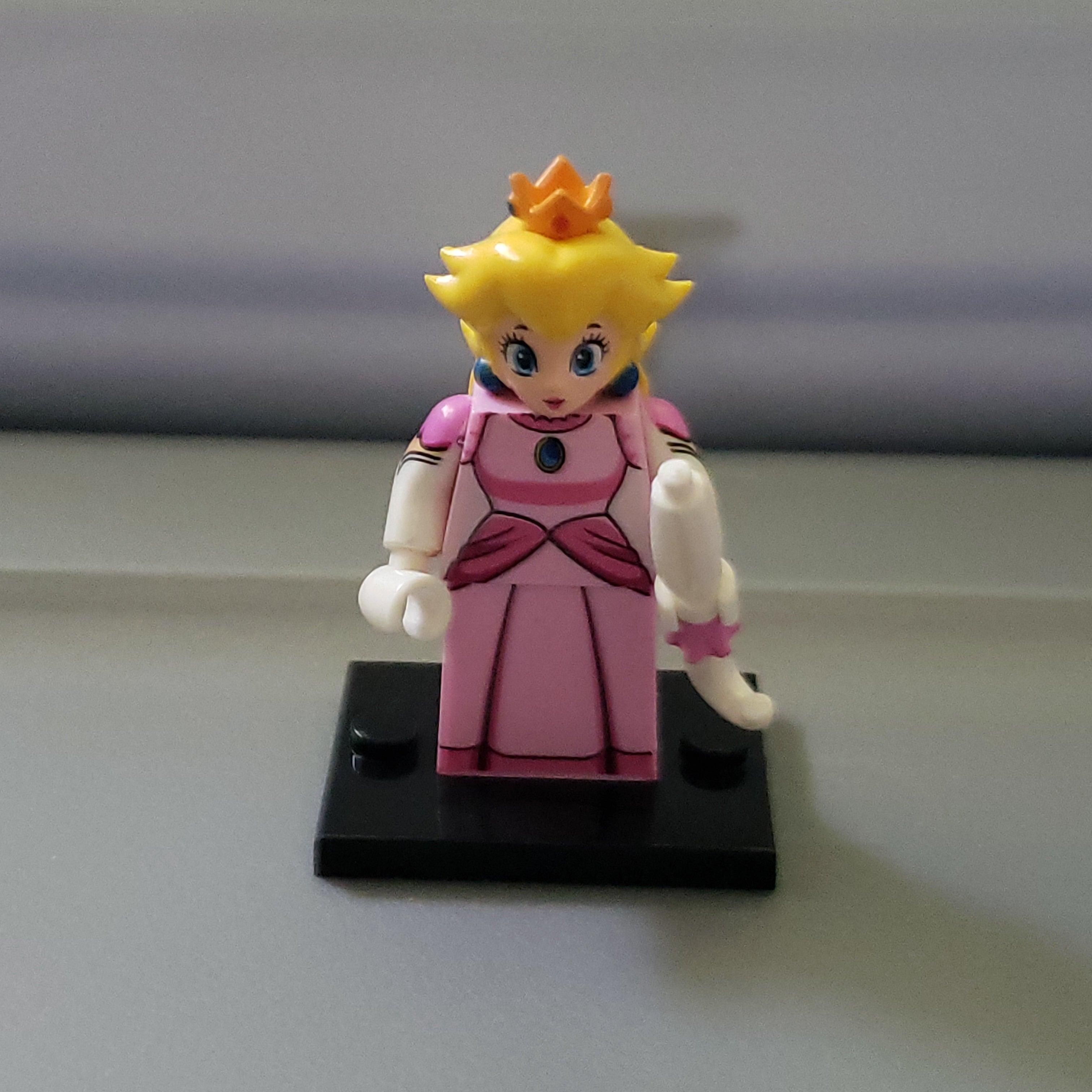 Custom Lego Compatible Princess Peach Minifig – Dx Games & More