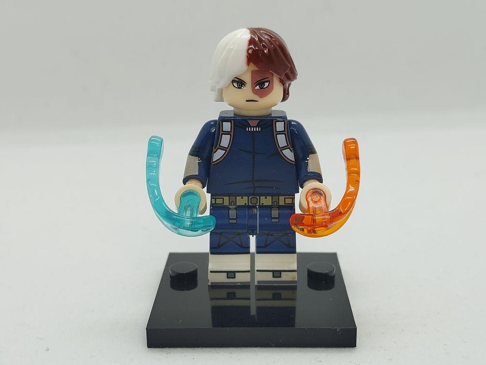 Custom Lego Compatible My Hero Academia Shoto Todoroki Minifig – Dx ...