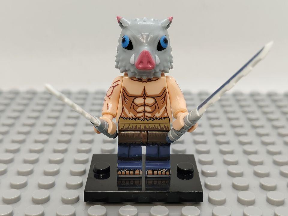 Custom Lego Compatible Demon Slayer Inosuke Hashibira Minifig – Dx ...