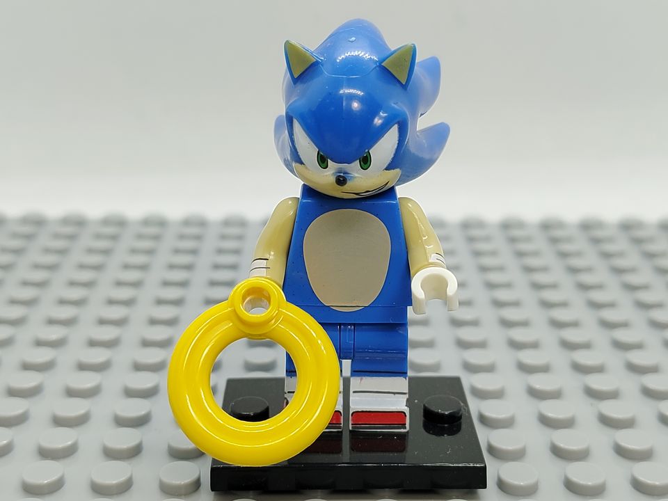 Custom Lego Compatible Sonic Minifig – Dx Games & More
