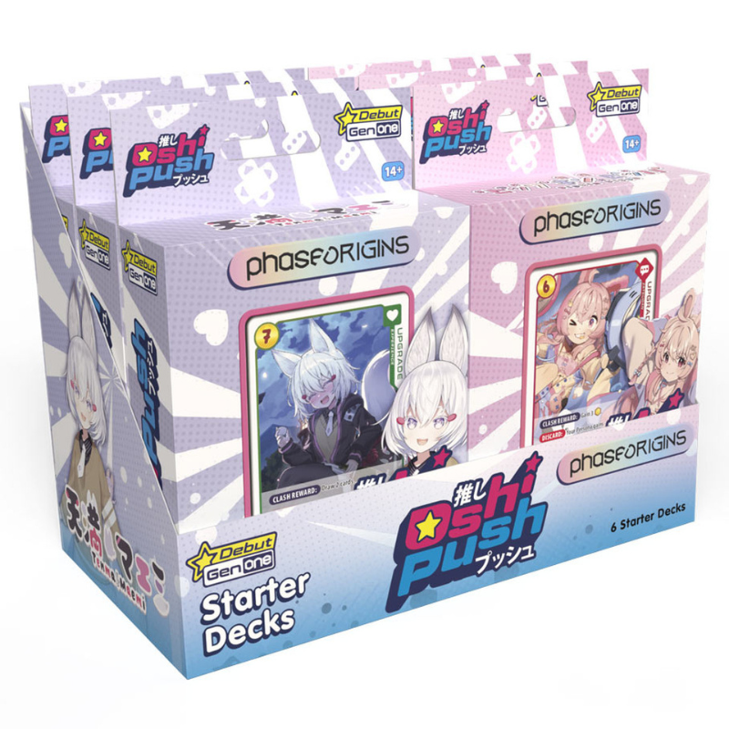Oshi Push TCG: Starter Deck – Dx Games & More