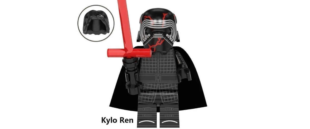 Custom Lego Compatible Kylo Ren Minifig – Dx Games & More