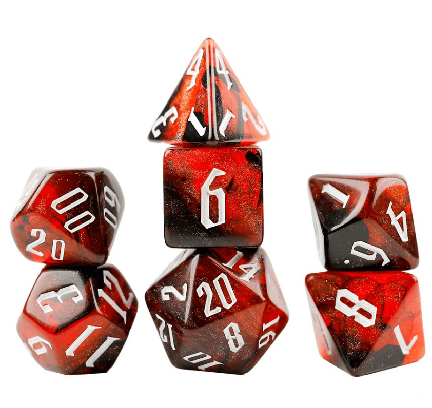 7-Set Dice Cherry Nebula – Dx Games & More